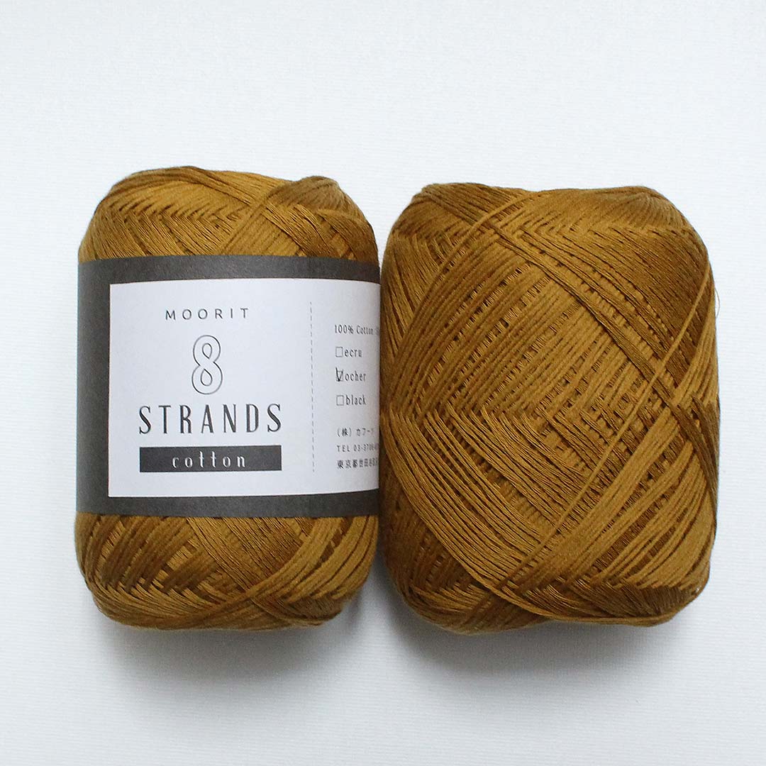 MOORIT 8STRANDS cotton – moorit